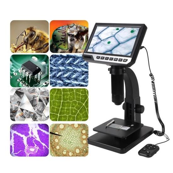 YOSOO Microscope biologique numérique Microscope Numérique 2000x, Kit ...