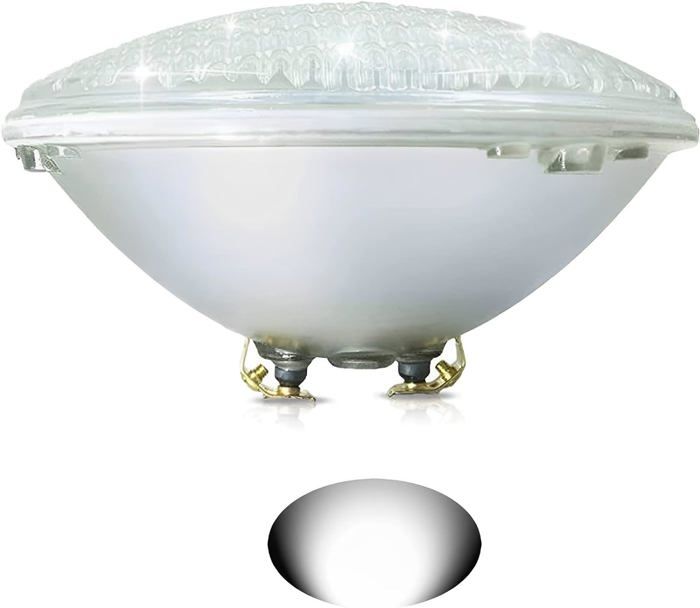 36W Lampe de Piscine LED Blanc Lumière PAR56 12V AC/DC, Etanche IP68 ...