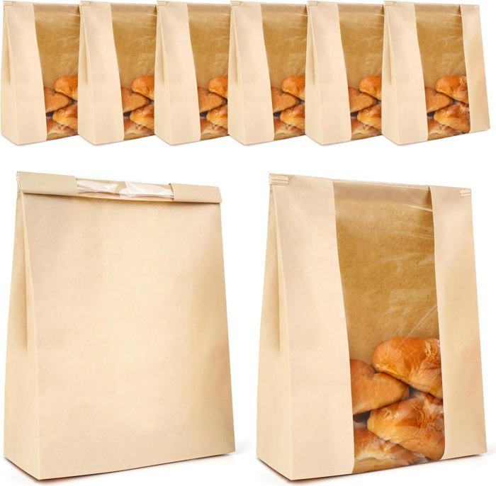 Winter Shore Grand Sac à Pain Conservation en Papier (Lot de 50 ...