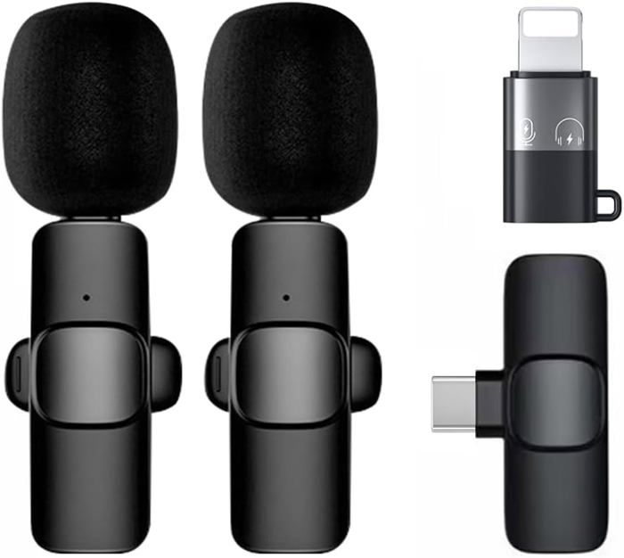 Mini Micro Smartphone Portable Microphone Cravate,USB C Micro Cravate ...