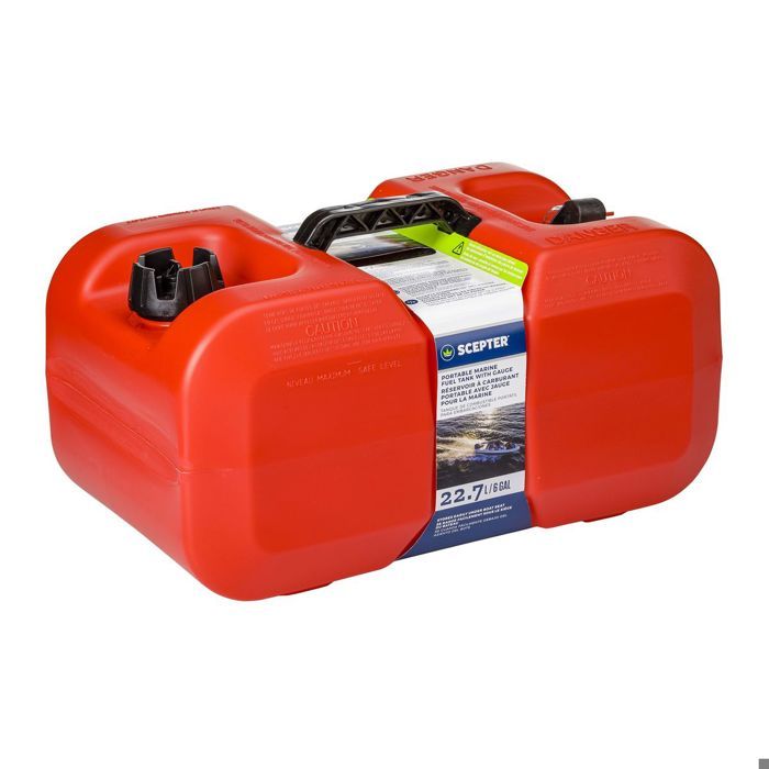 SCEPTER Nourrice carburant avec jauge 22,7L - sous siège - Cdiscount Sport