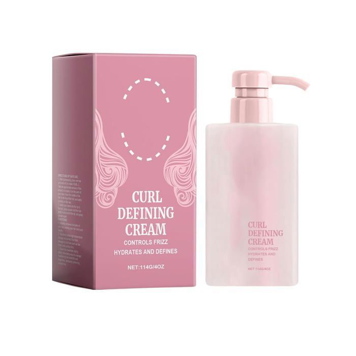 Curl Cream For Curly Hair Anti Frizz, Curl Defining Cream, Moisturizing ...