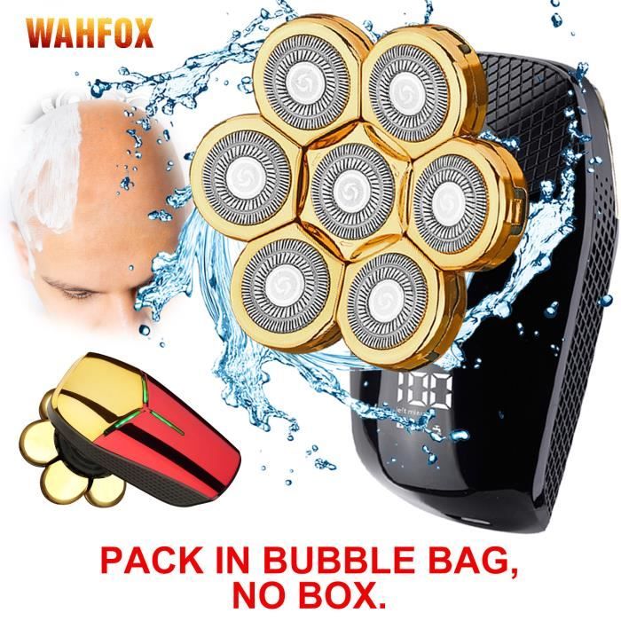 Machine sans boîte - WOHFOX Rasoir électrique étanche pour homme ...