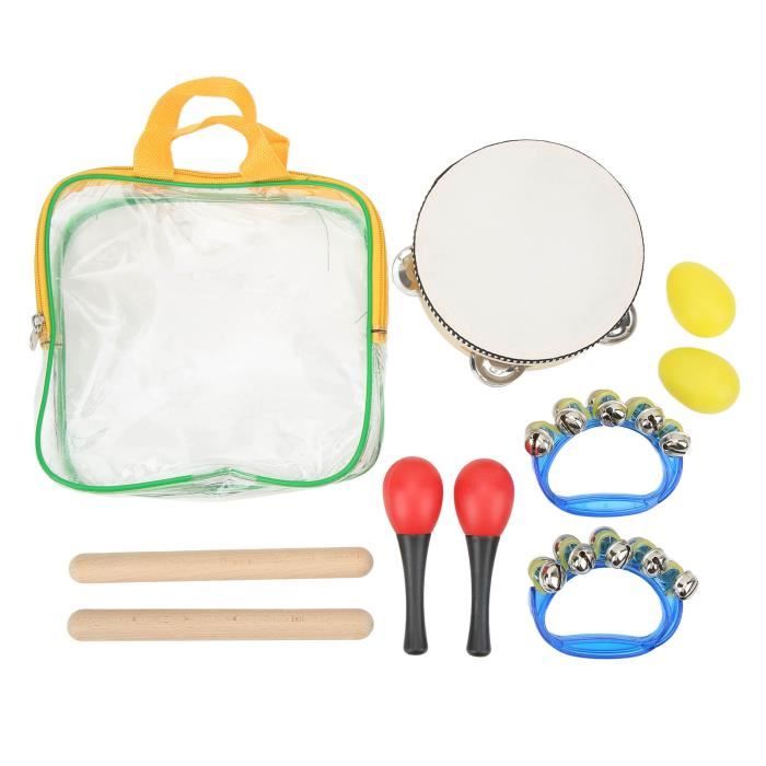 QIL Kit d'instruments de musique pour enfants Ensemble d'instruments de ...