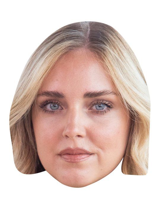 Déguisement - DEGUISE TOI - Chiara Ferragni - Masque en carton - Blanc ...