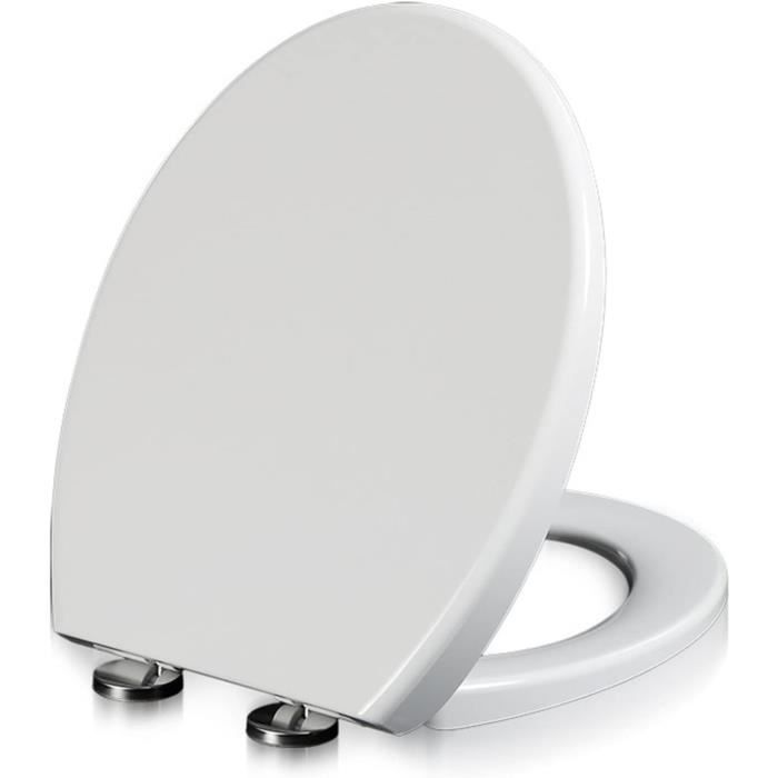 Abattant WC Clipsable - Lunette WC avec Fermeture en Douceur - Frein de ...