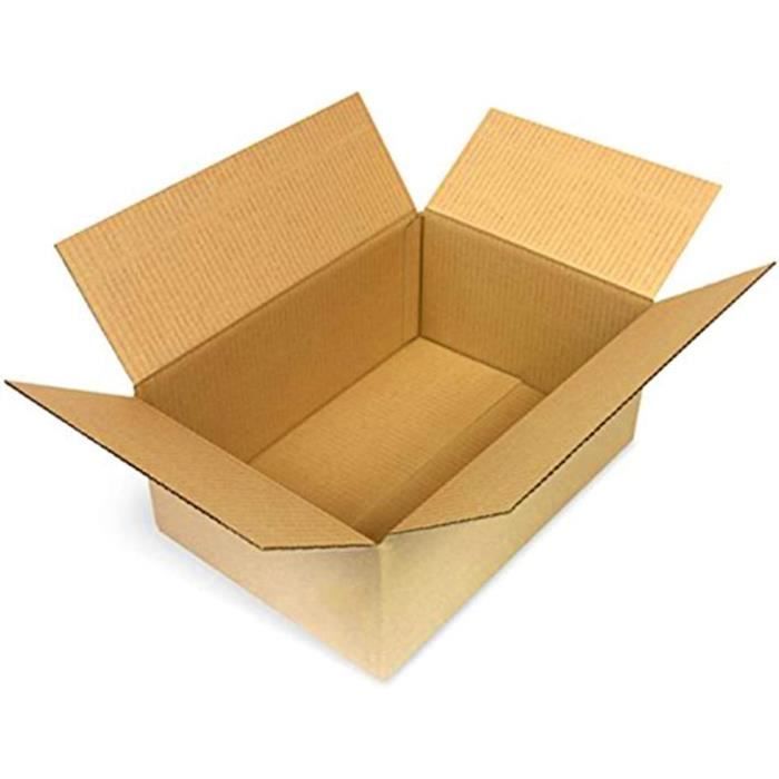 100 Cartons 350 x pliants 240 x 150 mm Emballages Cartons en carton ...