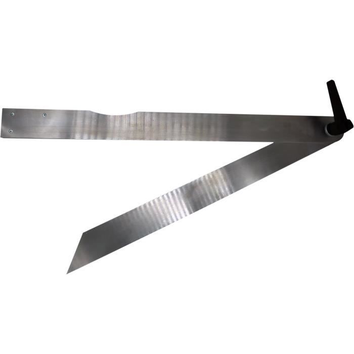 Fausse équerre alu EMILE PEYRON 600 mm - 129F600ALU - Cdiscount Bricolage