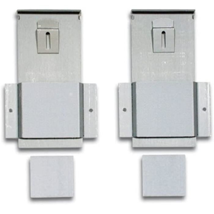 Kit de fixation murale invisible anti-mouvement pour miroir, enseigne ...