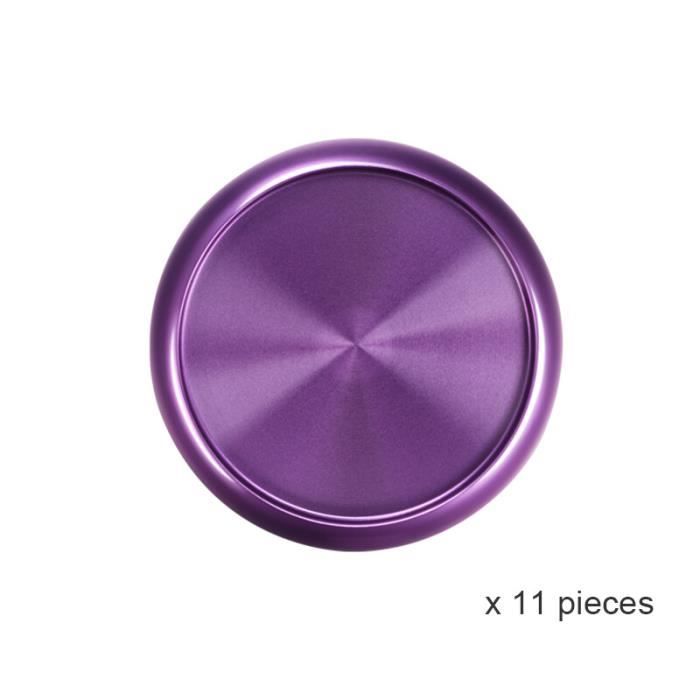 Anneaux de disque - Happy - Violet - 11 pièces - 24mm - Métal léger ...