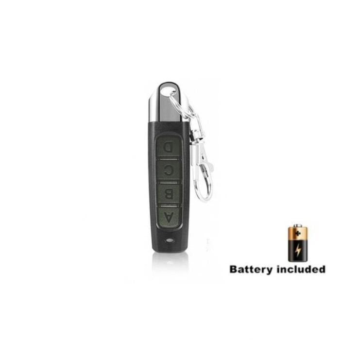 Télécommande sans fil ABCD 433Mhz à 4 boutons, Module récepteur ...