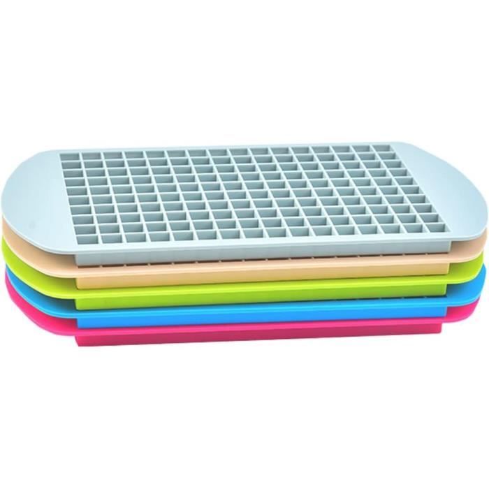 Mini Bacs À Glaçons 160 Grilles En Silicone Pour Réfrigérateur De ...