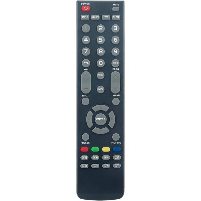 Nouveau RC00147P Télécommande de Remplacement RC00147P TV Télécommande ...