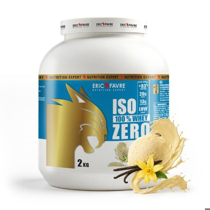 Eric Favre - Iso Whey Zero - 100% pure protéine isolate - Prise de ...