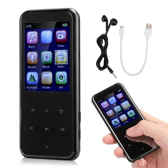 HEG Lecteur Multimédia Mp3 Mp4, Radio Fm Enregistreur Hautparleurs Hifi ...