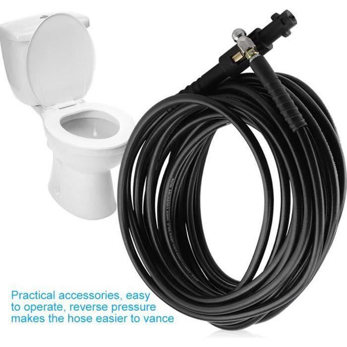 FINE-Tuyau déboucheur pour nettoyeur haute pression 15m pour nettoyeur ...