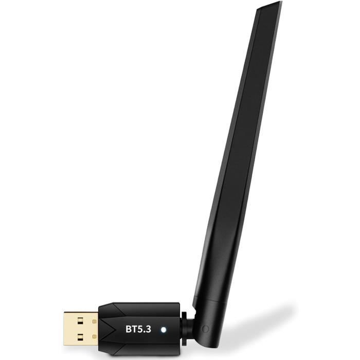 Dongle Bluetooth 5.3, Clé Bluetooth Pour Pc (Edr & Ble), Longue ...