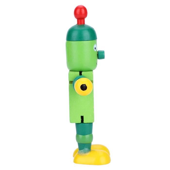 Shipenophy jouets robots pour enfants Jouets robots en bois mignons de ...