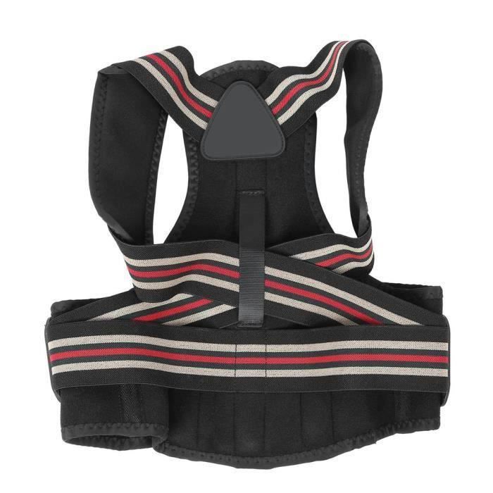 Zhizu-orthèse dorsale Correcteur de posture Ceinture de soutien en bois ...