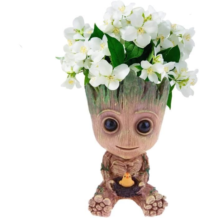 LOPKJ Baby Groot Pot de Fleur Gardien de la Galaxie Pot de Fleur ...