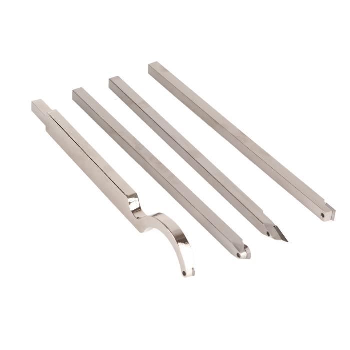 Outils de à bois en carbure 8 Pièces Outils de Tournage du Bois ...