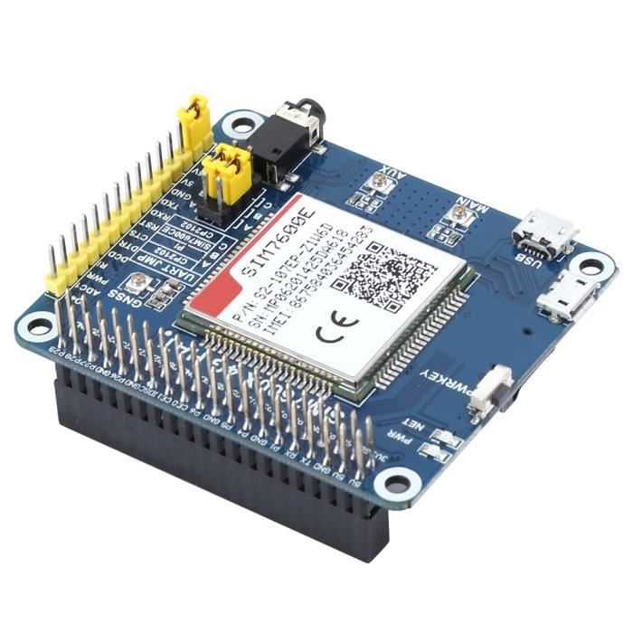 Module de Communication - ZJCHAO - SIM7600E - LTE Cat1/3G/2G - GPS ...