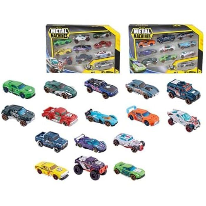 Voiture ZURU Metal Machines - Cars Series 2 - Pack de 10 voitures ...