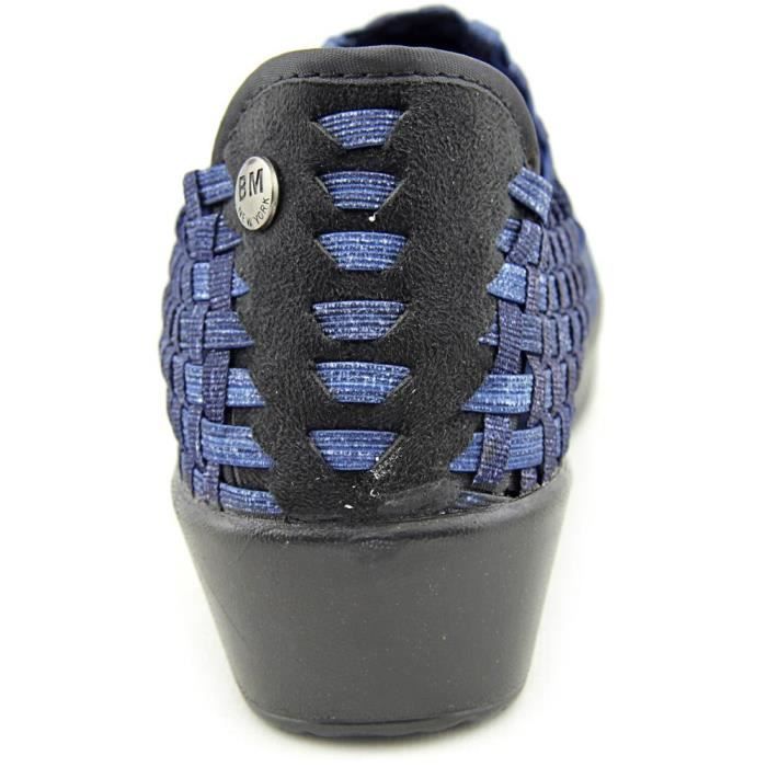 Bernie Mev. Smooth Cha Cha Femmes Toile Mocassin Bleu - Cdiscount ...