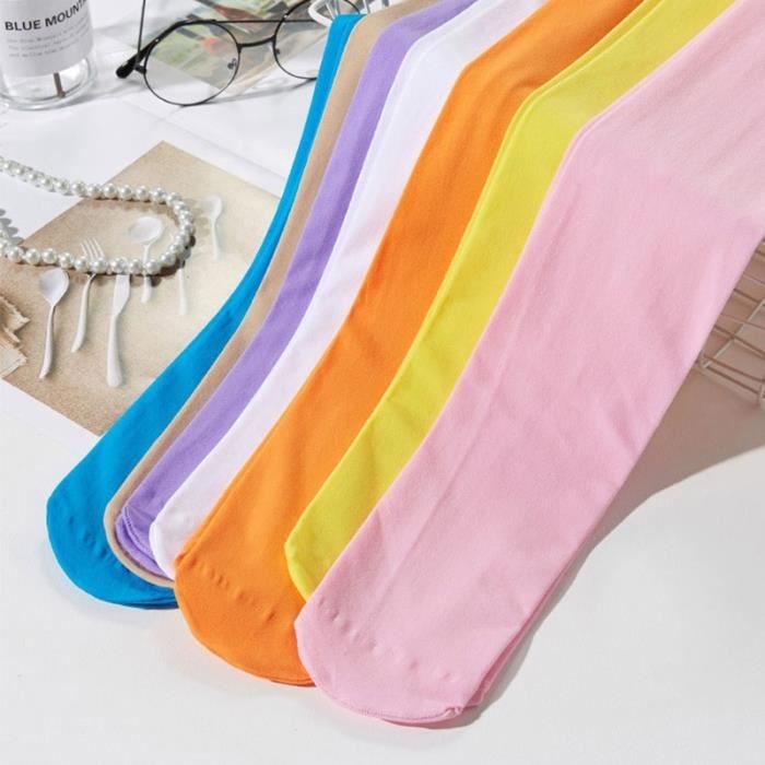 Collant,Collants colorés en velours mat pour femmes, grande taille 60D ...