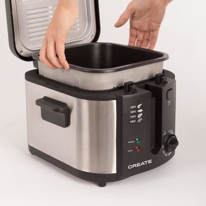 CREATE IKOHS QUICKFRY FD-2180 - Friteuse97 - Cdiscount Electroménager