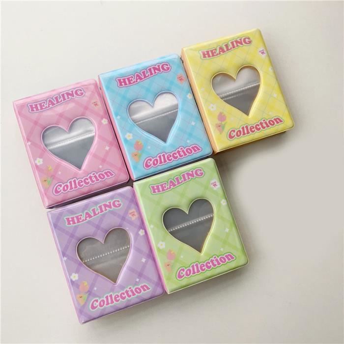 ALBUM PHOTO,A6--Album Photo de 3 pouces, 80 pochettes, avec coeur'amour ...