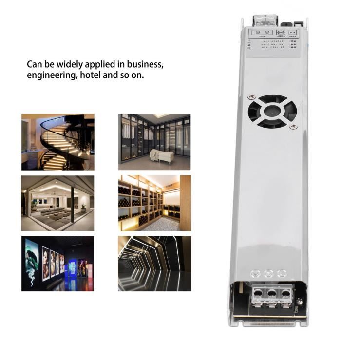 Alimentation LED - MINIFINKER - 400W - Alliage d'aluminium ...