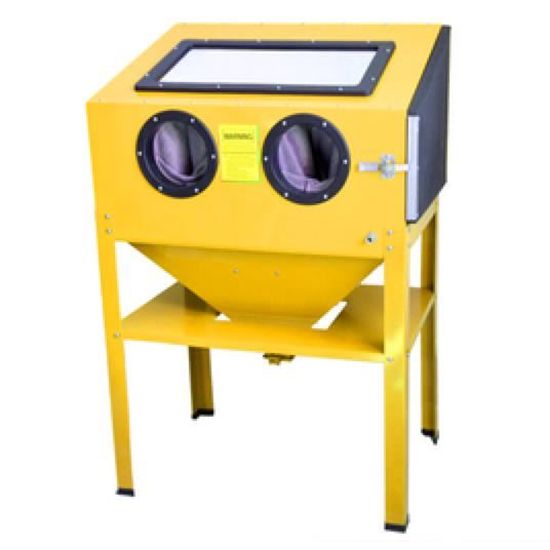 Cabine de sablage, microbilleuse, sableuse à manchons professionnelle 220 litres - Cdiscount Auto