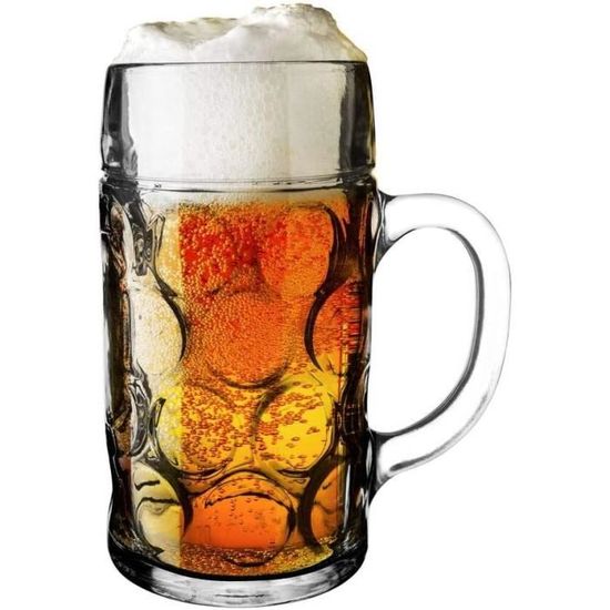 Chope à bière 1 l avec anse[L99] - Cdiscount Maison