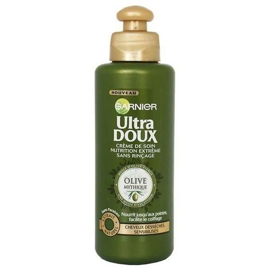 Crème de soin sans rinçage - GARNIER - Ultra DOUX Olive Mythique ...