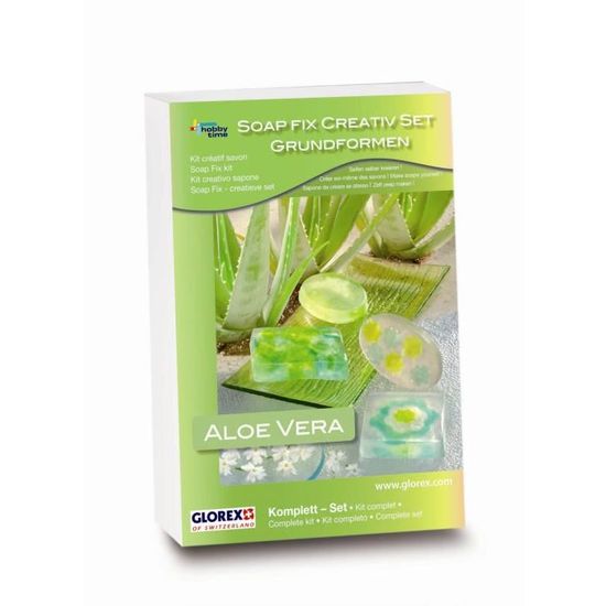 GLOREX Kit Savon à l'Aloe Vera - Cdiscount Beaux-Arts et Loisirs créatifs
