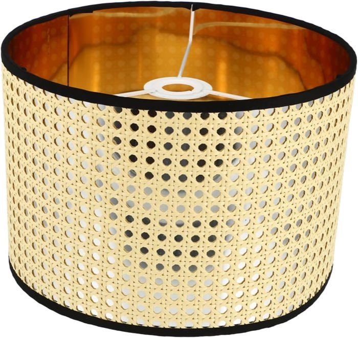 Abat-Jour Tiss Abat-Jour Suspendu En Maille Suspension En Rotin Abat-Jour En Tissu Abat-Jour De ...