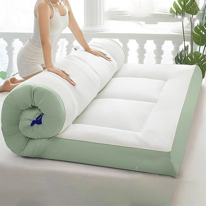 Futon Extra pais Et Moelleux, Matelas de Sol Pliable pour Camping et ...