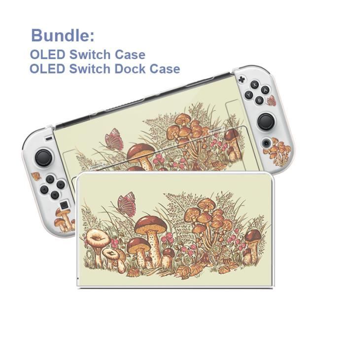 Pack claire OLED - Coque de protection dockable en TPU pour manette de ...