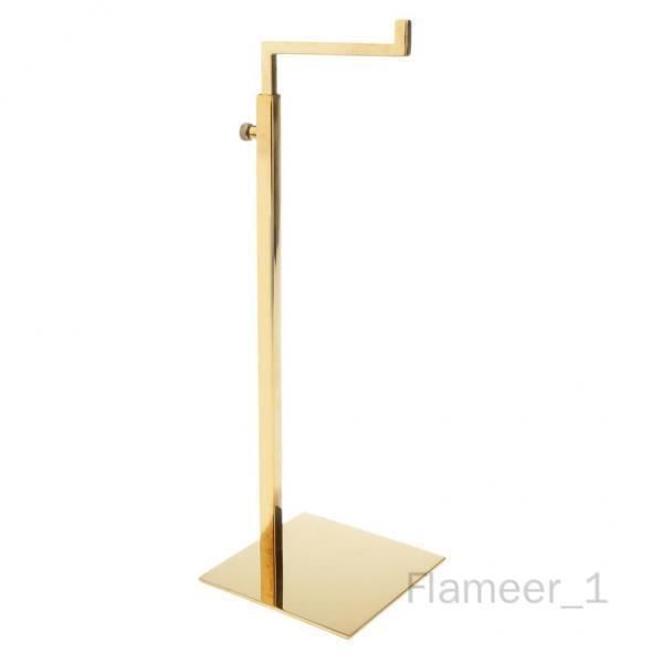 2xStainless Steel Réglable En Métal Sac à Main Sac Présentoir Support ...