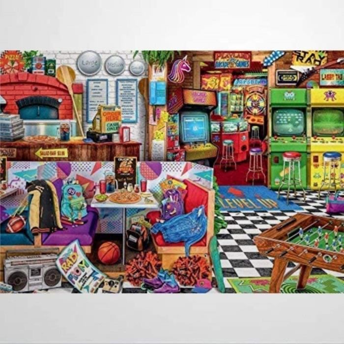 Diy Jeux De Puzzle Pizza Et Pixels Casse-Tête Jeu Créatif Puzzle ...