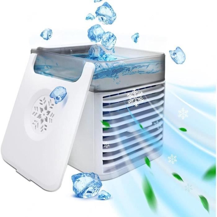 Rafraichisseur D Air Portable - Fonctionnement Silencieux Climatiseur ...