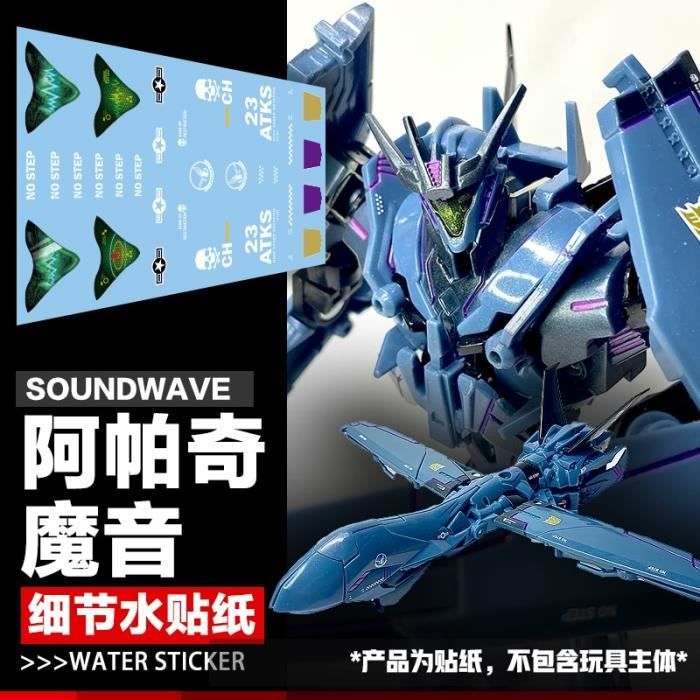 Robot et autocollant - APC-Toys Soundwave 2.0 avec autocollant TFP ...