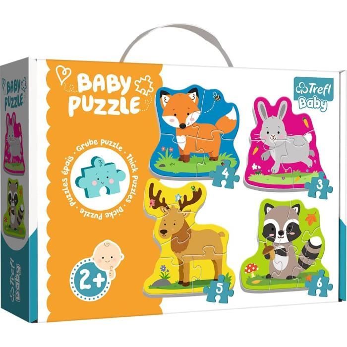 De 3 à 6 Pièces, 4 Sets, pour Enfants à partir de 2 Ans Puzzle, 36077 ...