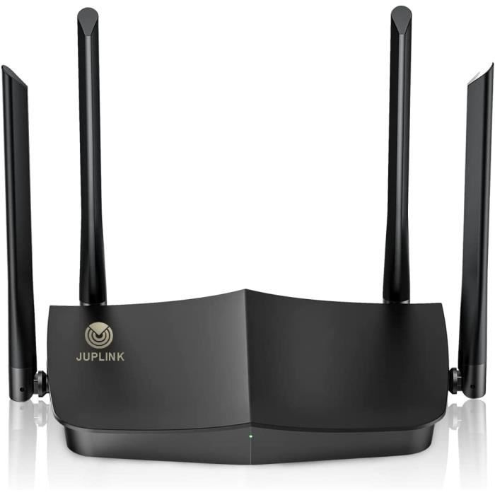 Routeur WiFi 6 routeur Wi-Fi (1200 Mbps-5G + 600 Mbps-2,4 G), double ...