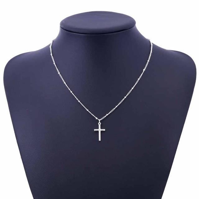 Chaine avec croix - Achat / Vente pas cher