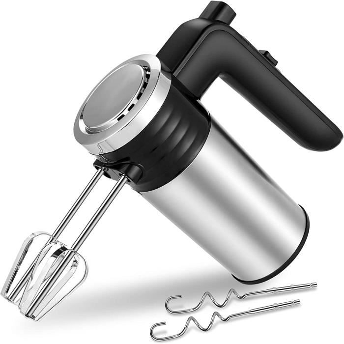 BURNNOVE 500W Batteur Electrique 5 Vitesses Batteur a Main en Acier ...