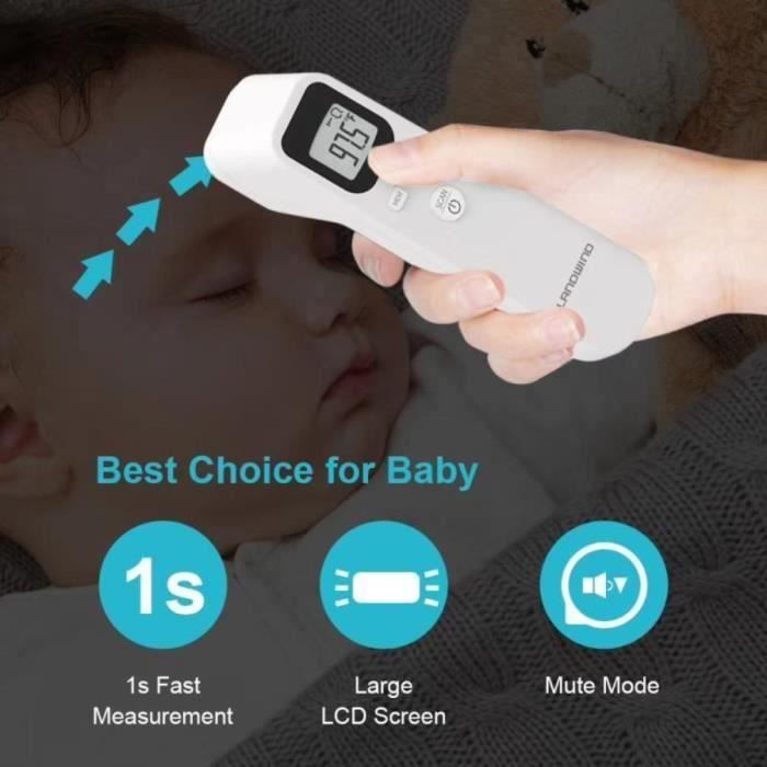 Goodman-Thermomètre infrarouge de poche sans contact thermomètre outil ...