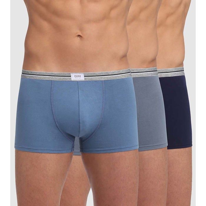 Dim Ultra Resist, Lot de 3 Boxers Bl/gr/bl - Cdiscount Prêt-à-Porter