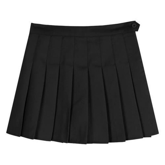 Jupe,Mini jupe plissée noire taille haute pour femme, vêtements d'été ...